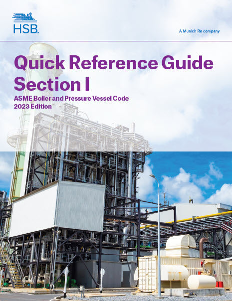Quick Reference Guide Section I Power Boilers - 2023 Edition – HSBBookstore